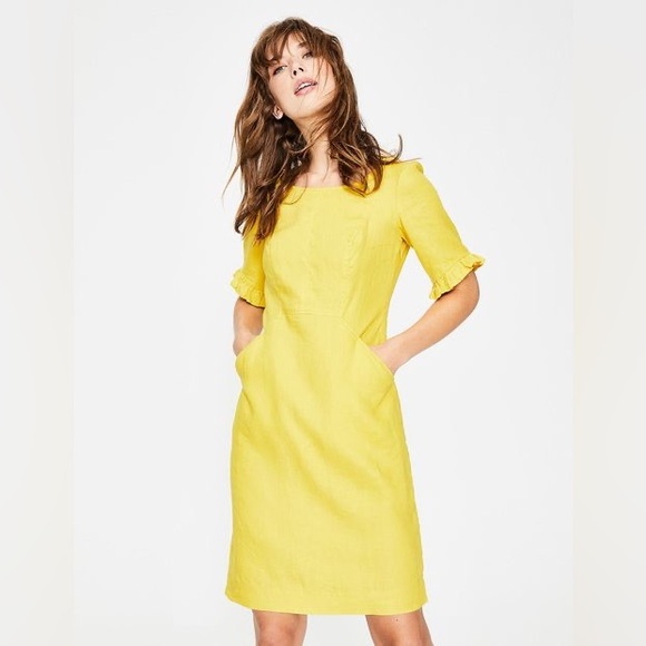 Boden | Dresses | Boden Addilyn 0 Linen Dress | Poshmark
